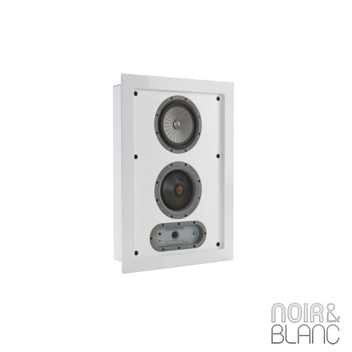 Monitor Audio SF1 in-Wall and on-Wall-High Gloss White