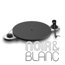 Platine vinyle Pro-ject Elemental| Noir et Blanc